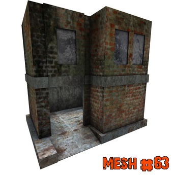 Second Life Marketplace - [SL]Mesh Building #63 - FREE