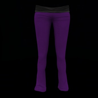 Second Life Marketplace - PURPLE YOGA PANTS