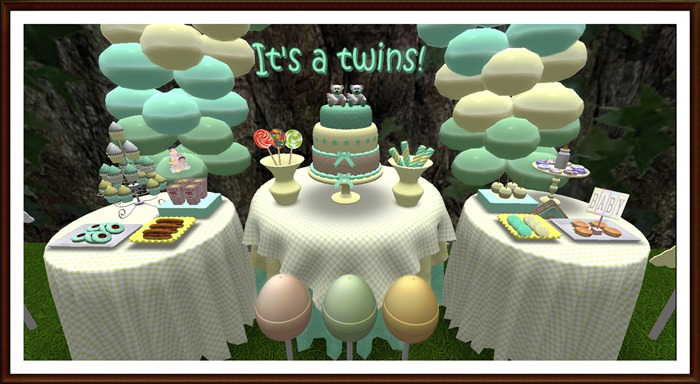 Second Life Marketplace - Kit Baby - Twins - - Theme Parties - Birthday