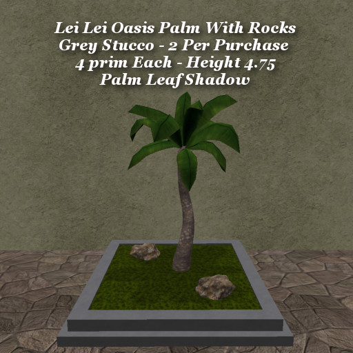 Second Life Marketplace - Lei Lei Palm Oasis Grey