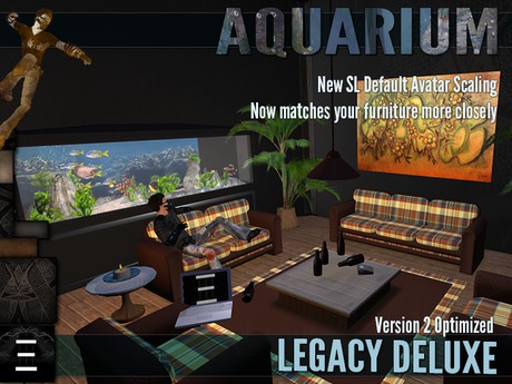 Second Life Marketplace - LEGACY DELUXE | Aquarium
