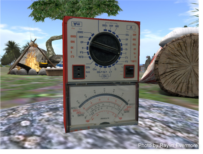 Second Life Marketplace - (7S) Rare Salvage: Voltage Meter