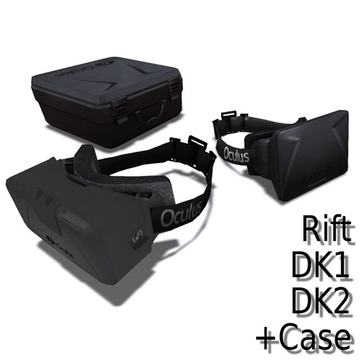 Second Life Marketplace - Oculus Rift DK1, DK2 & case (L$1 Gift Version)