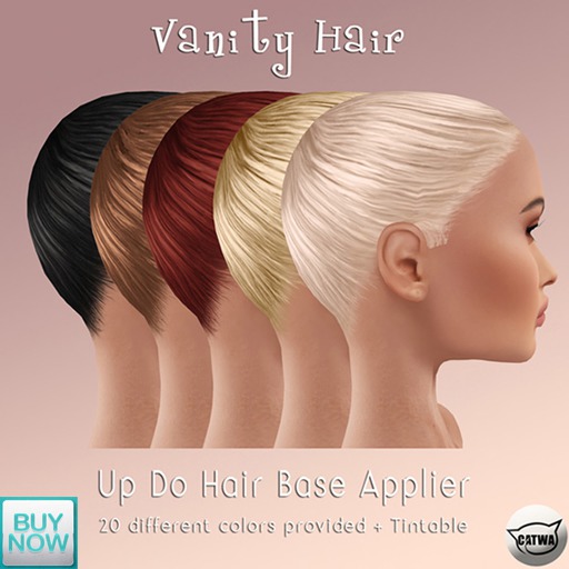 Second Life Marketplace - Vanity Hair:Catwa Updo Hair Base Applier DEMO