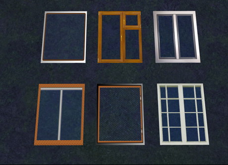Second Life Marketplace - 10 new textures for windows. FULL PERMISSIONS!