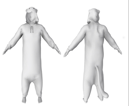 Second Life Marketplace - Full Perm CLASSIC RIG 5 SIZES | Mens Neko ...