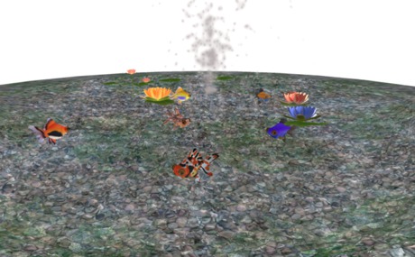 Second Life Marketplace - Animated Fish Pond - Fish Swim and Wag their ...