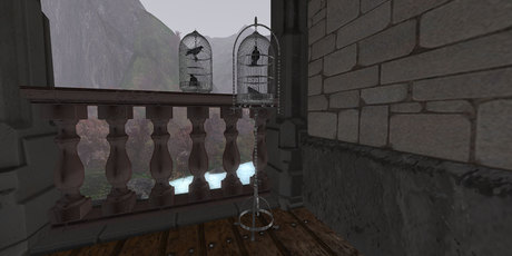 Second Life Marketplace - Caged 3 Eyed Ravens Set