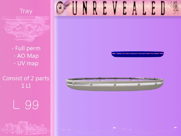 Second Life Marketplace - Tray