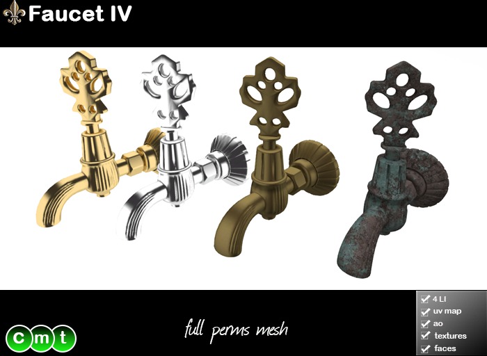 Second Life Marketplace - ----- LS Inc. Full Perms Faucet IV