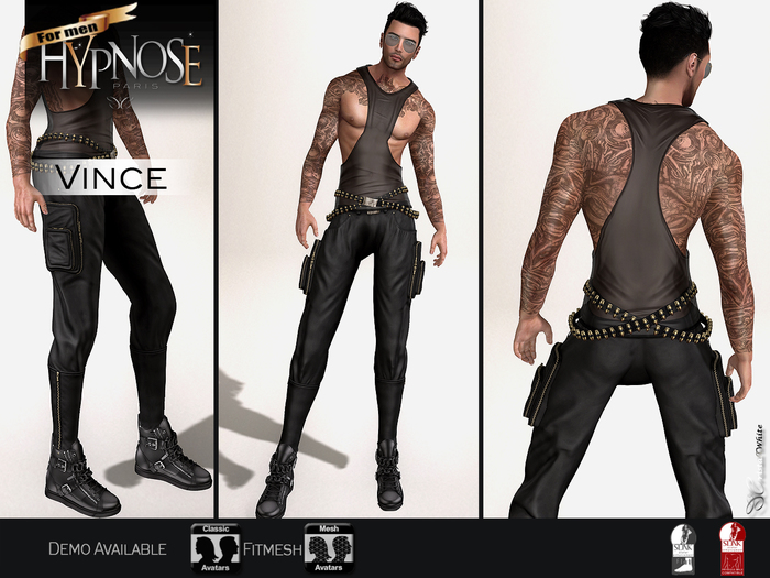 Second Life Marketplace - HYPNOSE MEN - VINCE OUTFIT