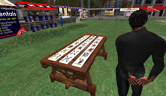 Second Life Marketplace - Table game of 21 "magic" cards