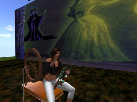 Second Life Marketplace - The Spindle Sleeping Beauty's Curse (crate)