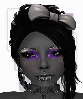 Second Life Marketplace - PunkD Skins - Dead Sexy - Dark Drow - Purple