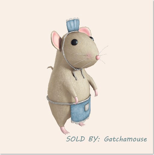 Second Life Marketplace - Cashier mouse. BananaN