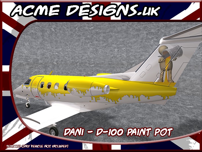 Second Life Marketplace - ACME Dani D - 100 - Pouring Paint
