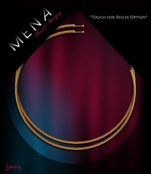 Second Life Marketplace - [.G.]Mena Flexi Hoops_GOLD