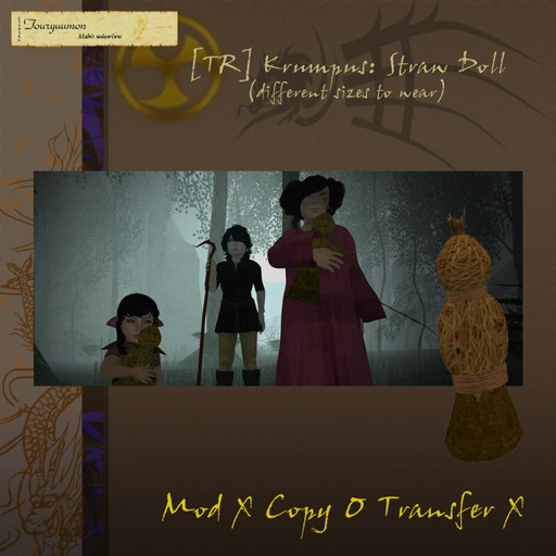 Second Life Marketplace - [TR] Krumpus: Straw Doll