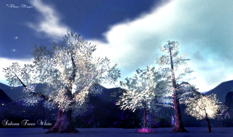 Second Life Marketplace - *Thus Magic*~ Sakura Tree White_3 Tall