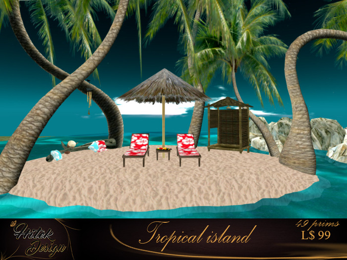 Second Life Marketplace - tropical island