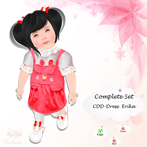 Second Life Marketplace - CDD-Dress Erika-BABY BOXED