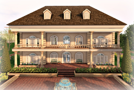 Second Life Marketplace - ALEXANDRIA MANSION HOUSE MESH