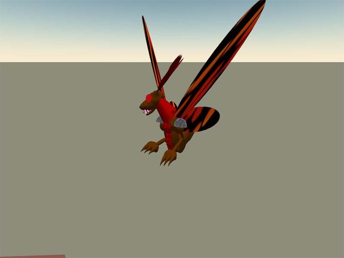 Second Life Marketplace - Bloodfire the Dragon moth avatar