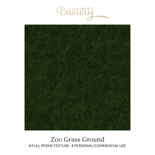 Second Life Marketplace - Bastet H > Surfaces > Zoo Grass Ground (texture)