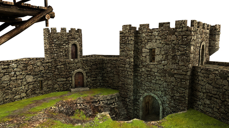 Second Life Marketplace - :Fanatik Architecture: ARKAIG CASTLE – mesh ...