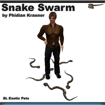 Second Life Marketplace - Pet Snakes - Snake Swarm v1.1