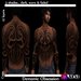Second Life Marketplace - Etched Demonic Obsession Tattoo With Appliers