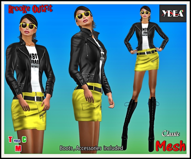 Second Life Marketplace Ydea Brooke Outfit