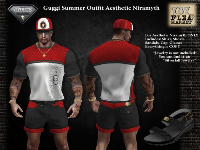 Second Life Marketplace - Guggi Summer Outfit Aesthetic Niramyth
