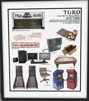 Second Life Marketplace - Toro. Tickets Neon Light {Right}