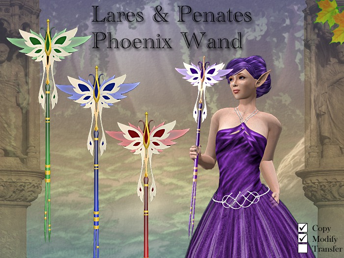 Second Life Marketplace - [L&P] Wand - Phoenix