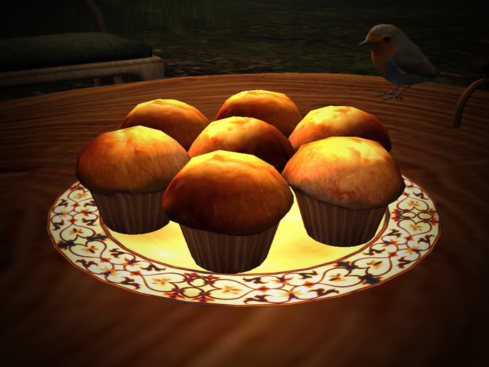 Second Life Marketplace - ) ( Plate of Muffins (BOX)