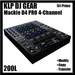 Second Life Marketplace - DJ Equipment Mackie D4 PRO 4-Channel Mixer
