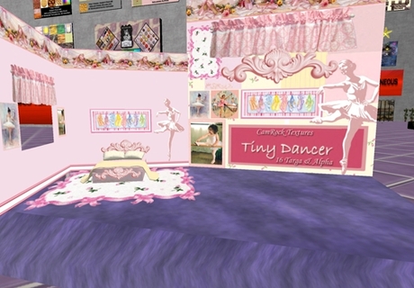 Second Life Marketplace - CamRock Textures - Tiny Dancer Set