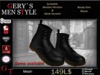 Second Life Marketplace - GT - Boots Doc Black
