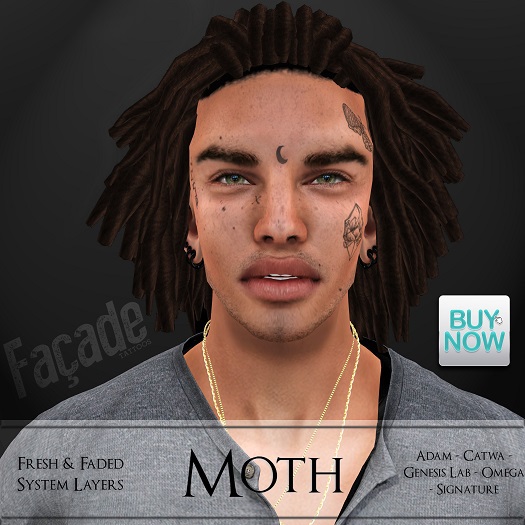 Second Life Marketplace - .Facade. :: Moth