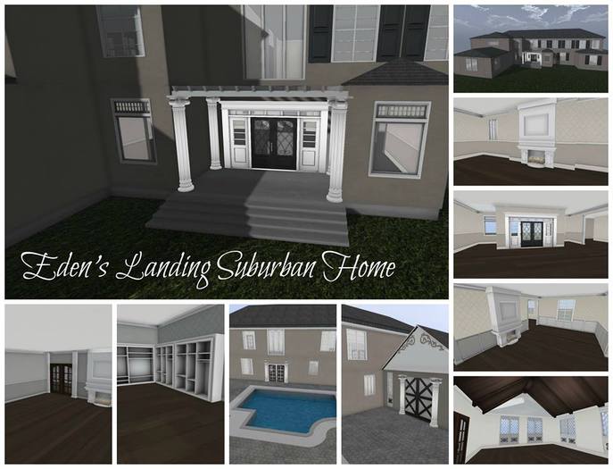 Second Life Marketplace - Edens Landing Suburban Home