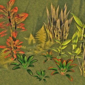 Second Life Marketplace - MESH Garden Plants Collection