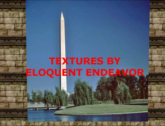 Second Life Marketplace - Washington Monument - Textures by Eloquent ...