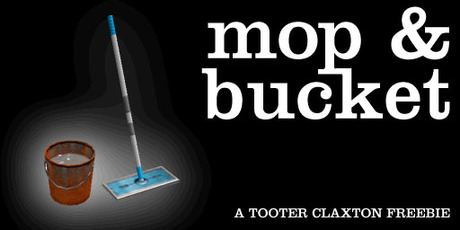 Second Life Marketplace - mop and bucket