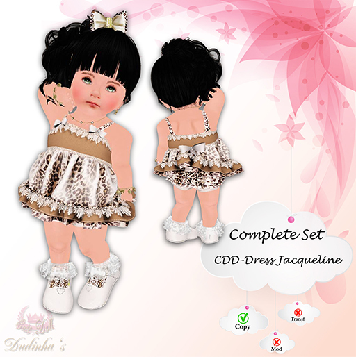 Second Life Marketplace - CDD- Dress Jacqueline - TOT BABY BOXED