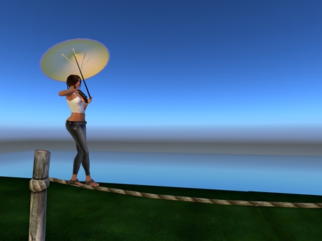 Second Life Marketplace - Walk the tight rope Balancing Act (crate)