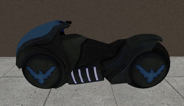 Second Life Marketplace - Nightwing Cycle 9 prim mesh