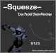 Second Life Marketplace - --Squeeze-- Crux Facial Chain Piercings
