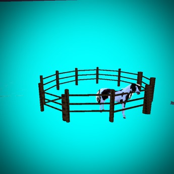 Second Life Marketplace - KB round pen with working gate