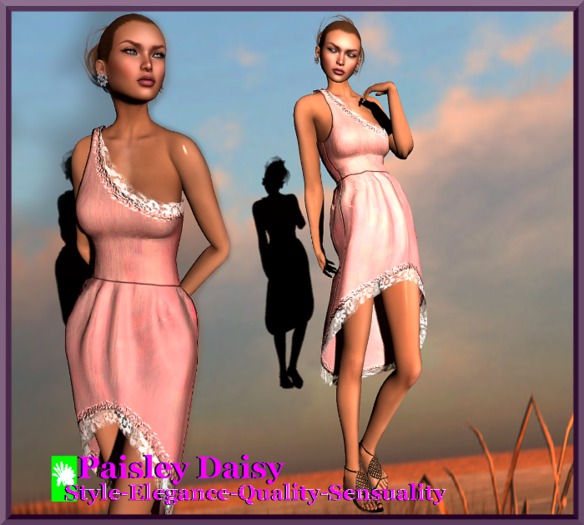 Second Life Marketplace - Paisley Daisy - Breeze dress Red